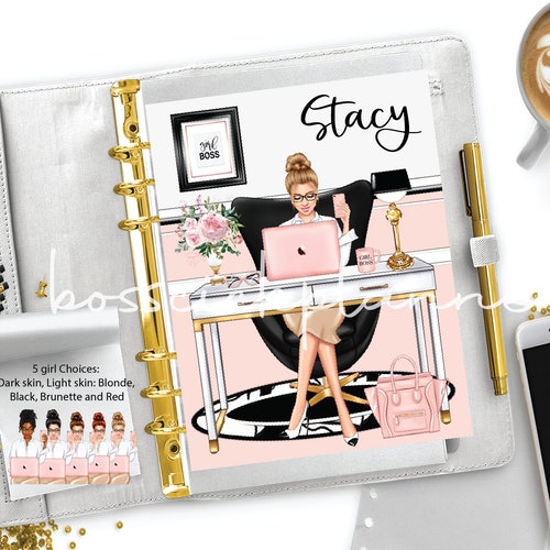 Reading Women Planner Dashboard Covers Personalized Cover - Etsy