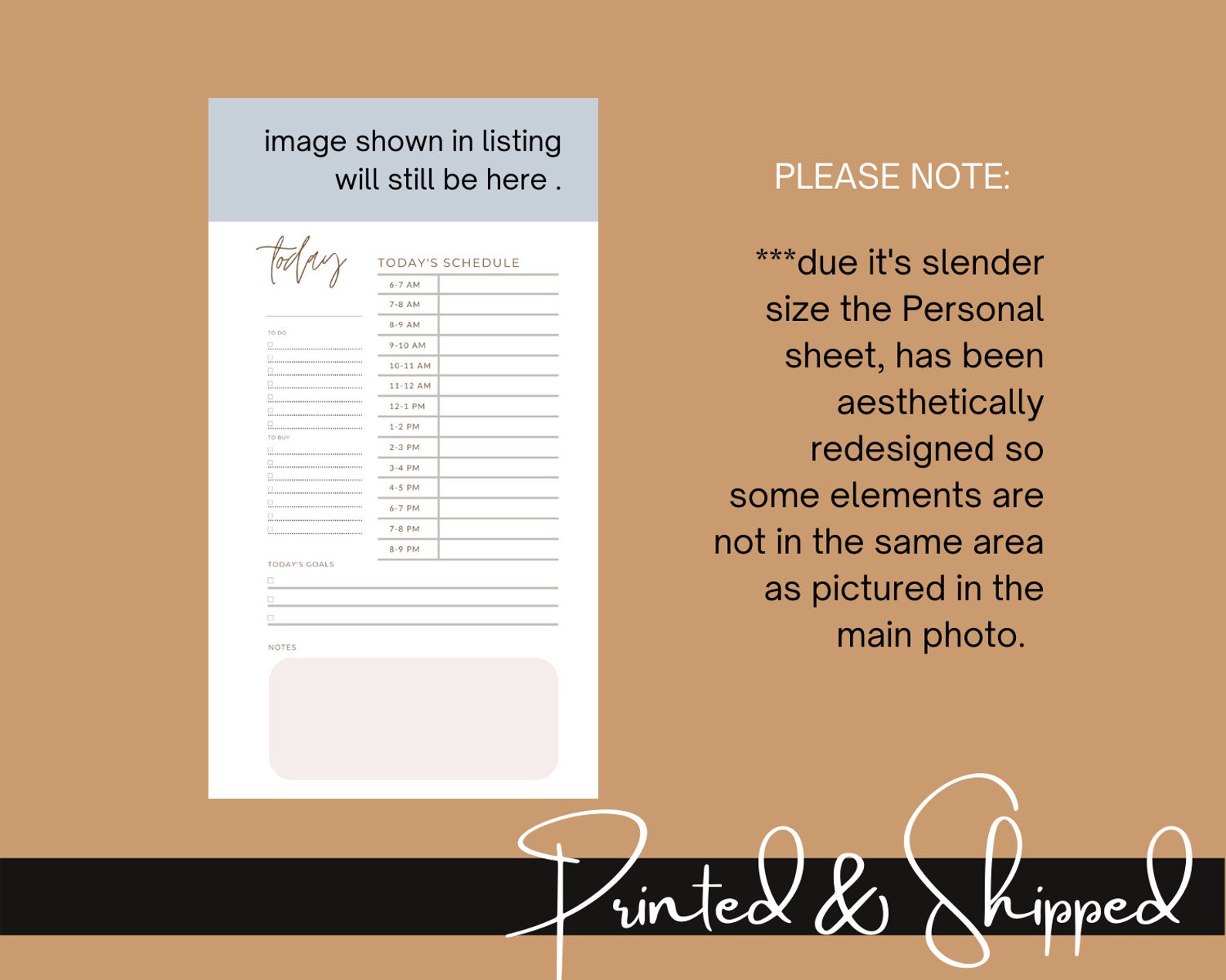 Printed Planner Inserts Paris Theme Daily Planner Inserts for - Etsy