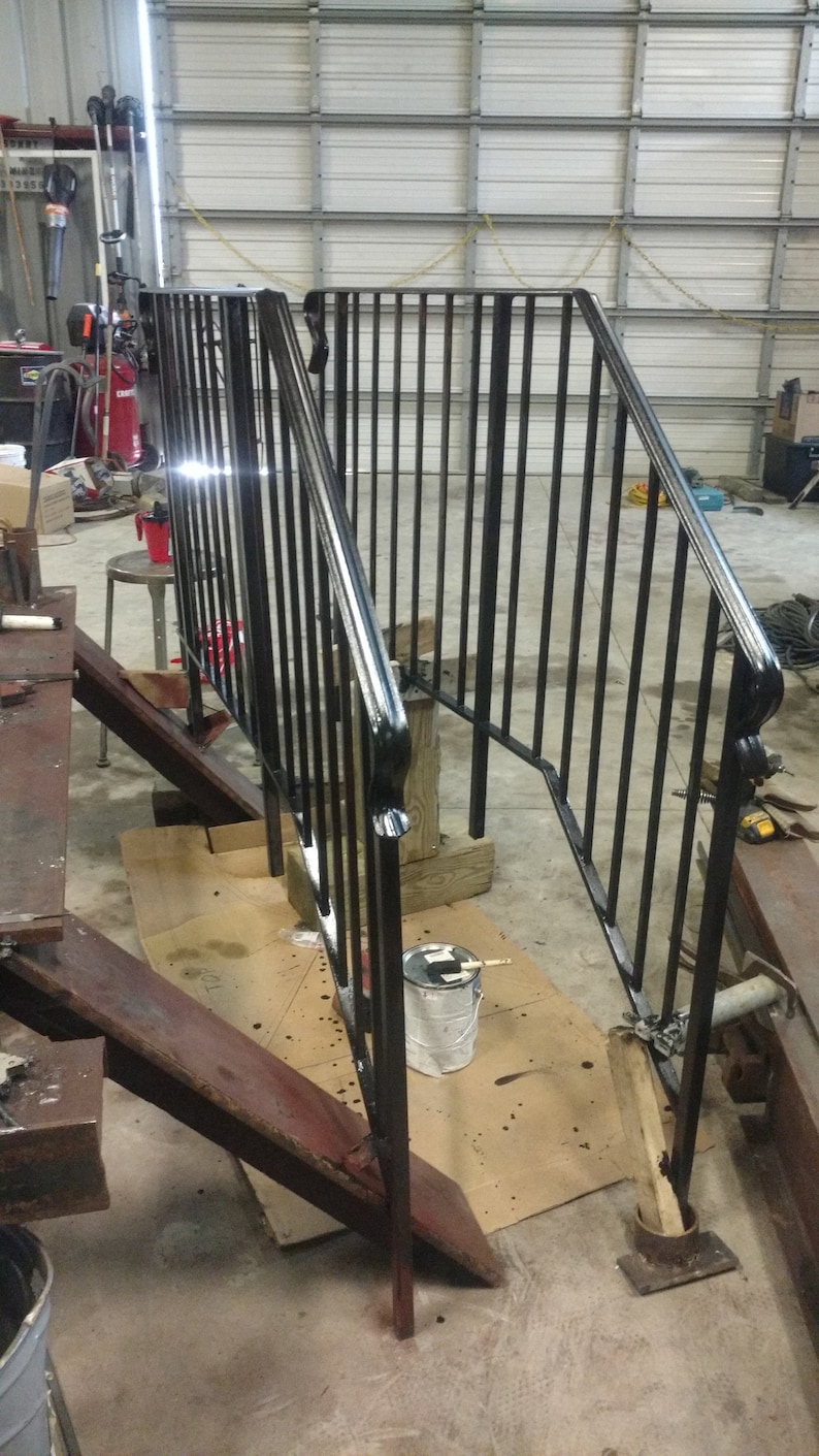 Ironworks Misc. Handrail, Hose Hanging Stand and Ornamental Brackets ...