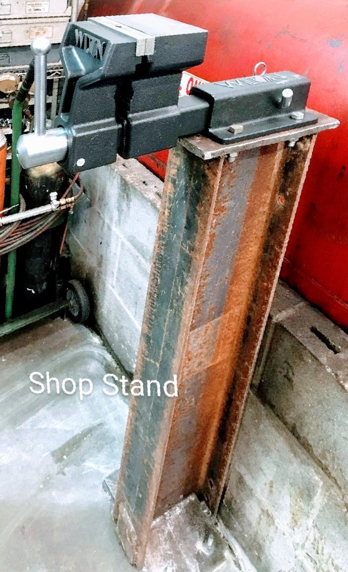 Ironworks Pedestal. Wide Flange Steel Column. Table & Bench Leg. Multi ...