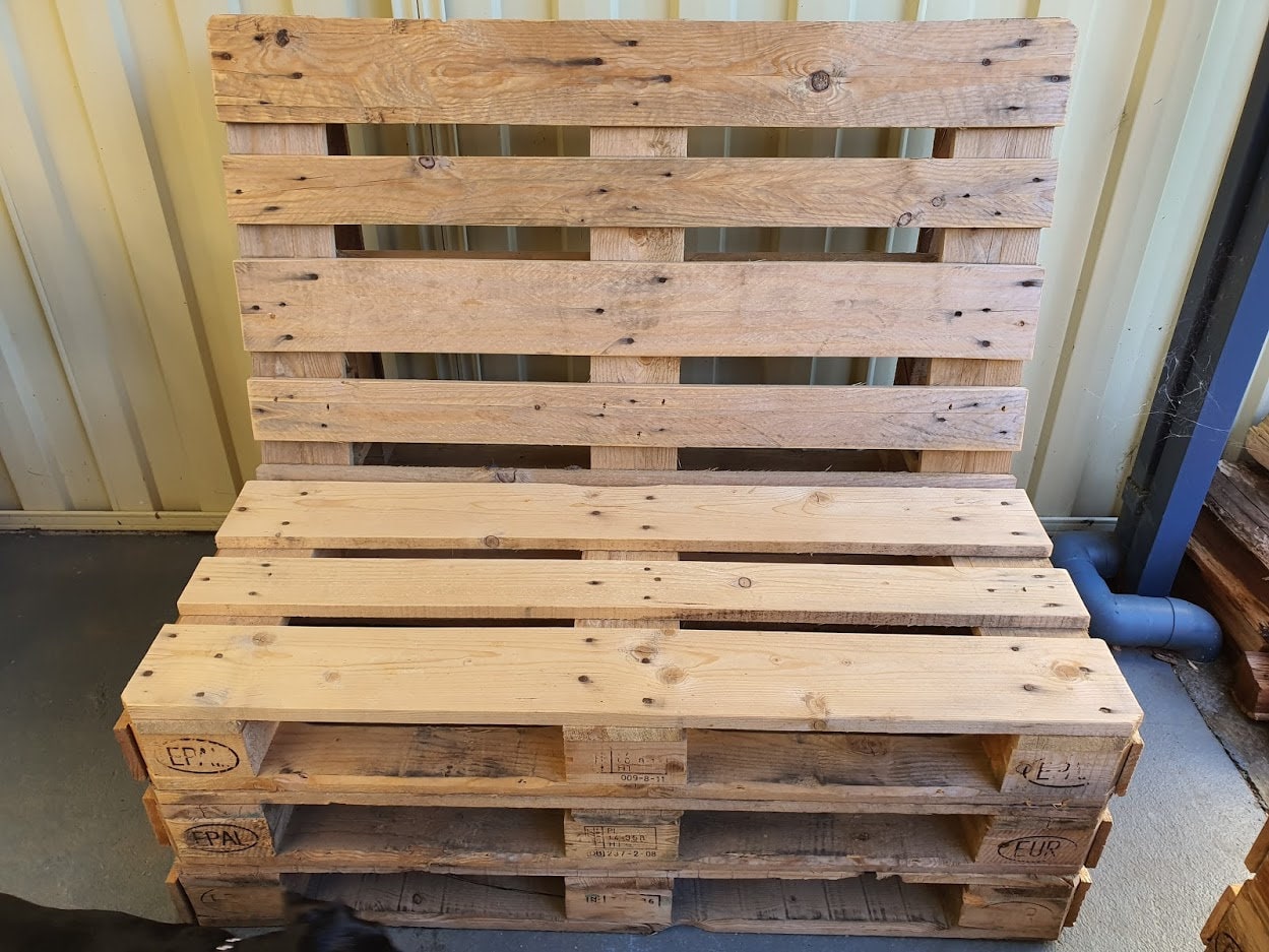 Rustic Pallet Chairs - Etsy