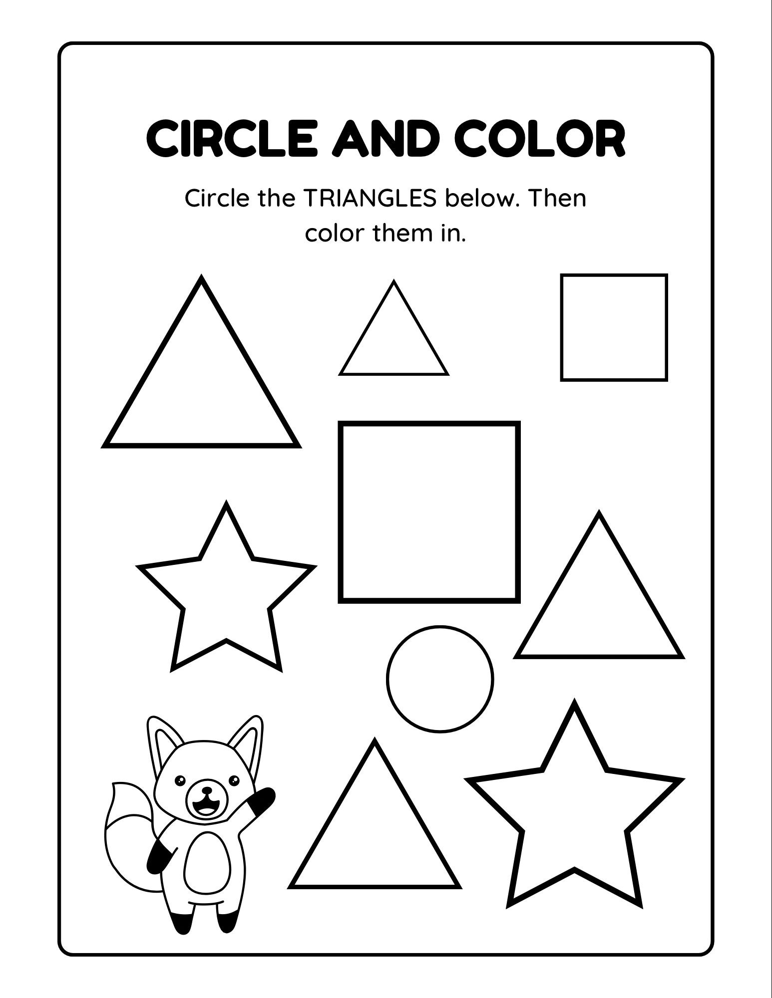 Color and Trace Activity Book - Etsy