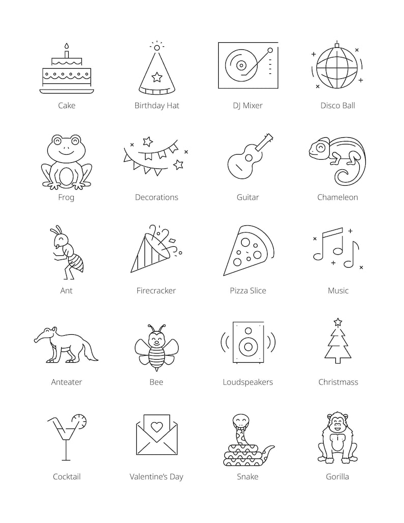 How to Draw 101 Cute Stuff for Kids - Etsy