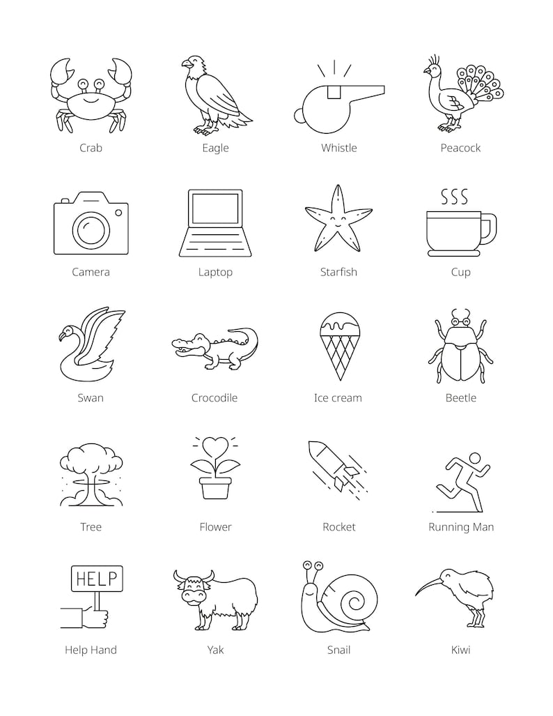 How to Draw 101 Cute Stuff for Kids - Etsy