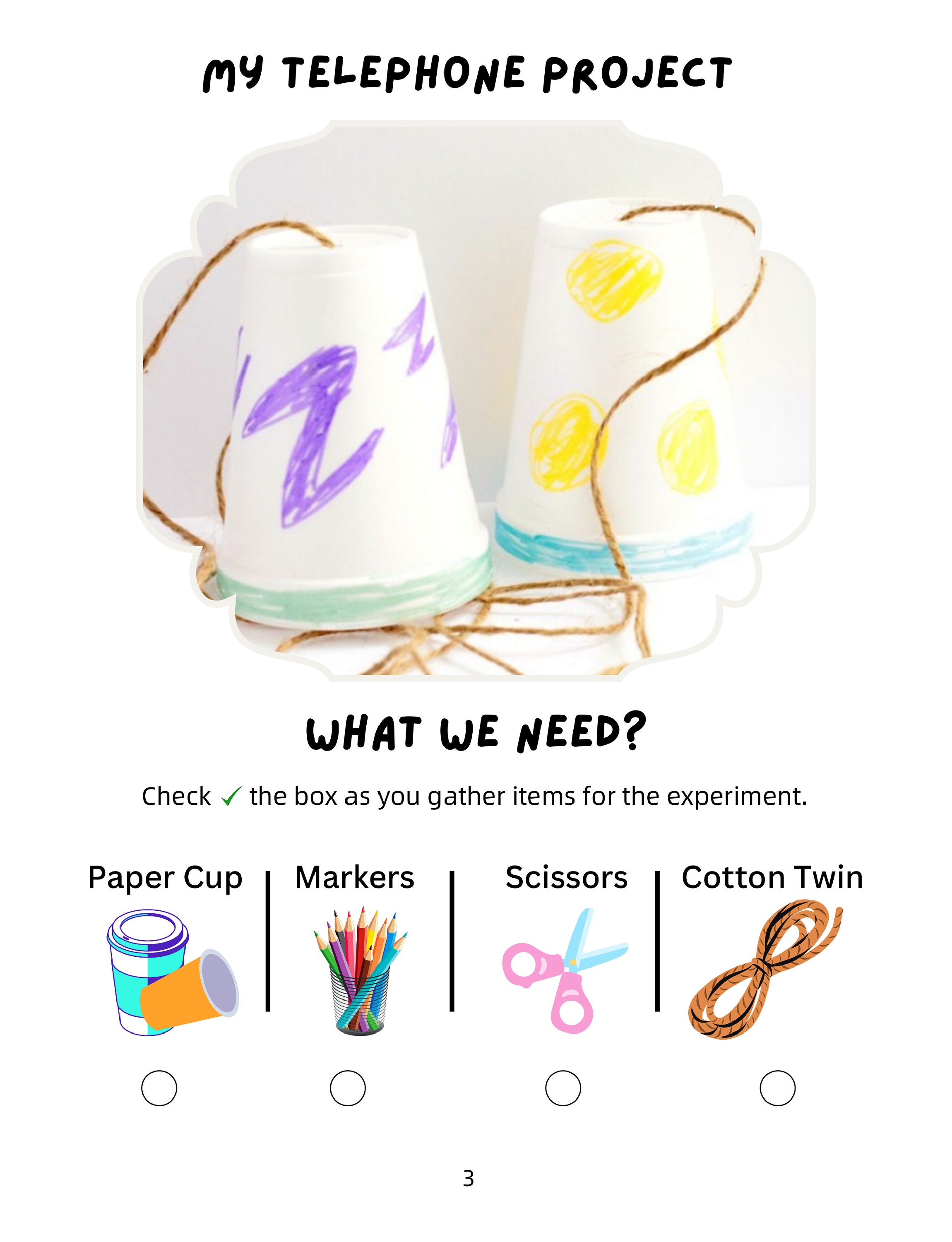 Early Science Experiment Book for Preschoolers - Etsy