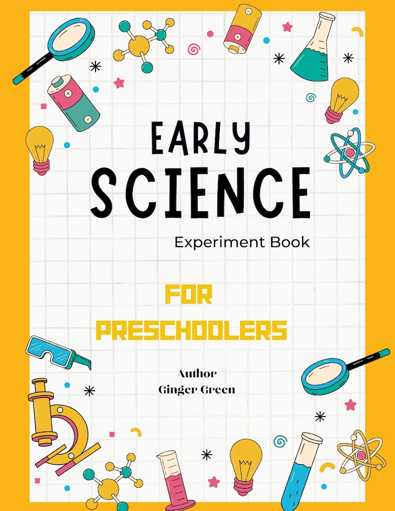 Early Science Experiment Book for Preschoolers - Etsy