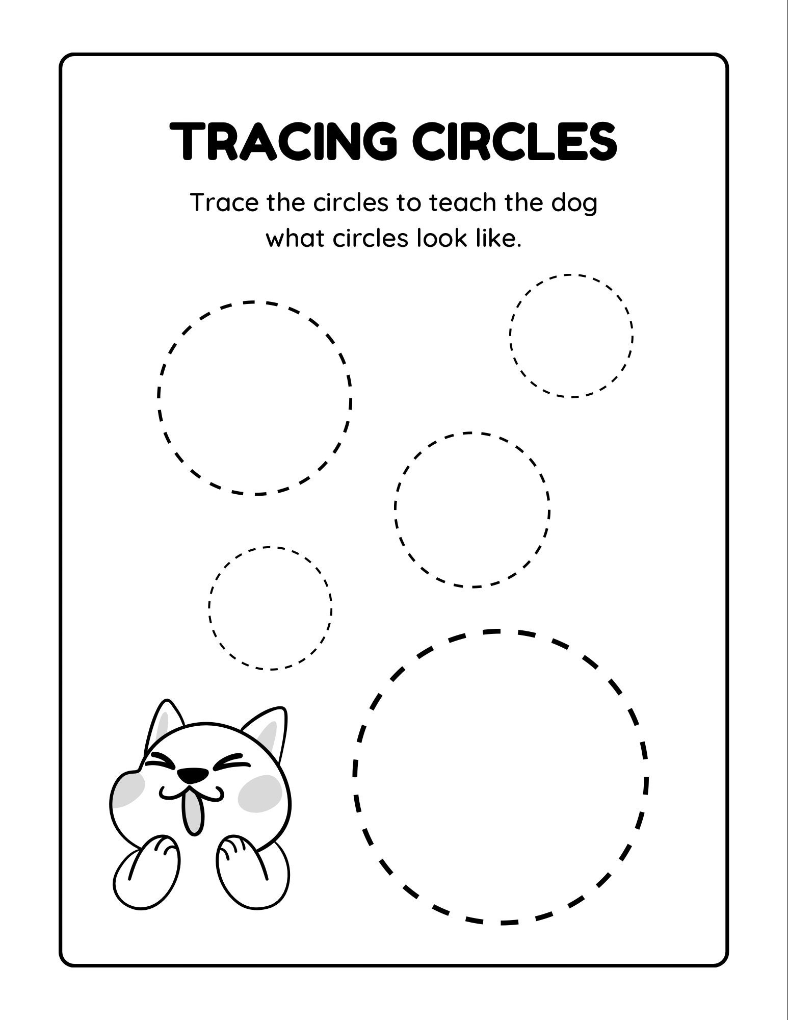 Color and Trace Activity Book - Etsy
