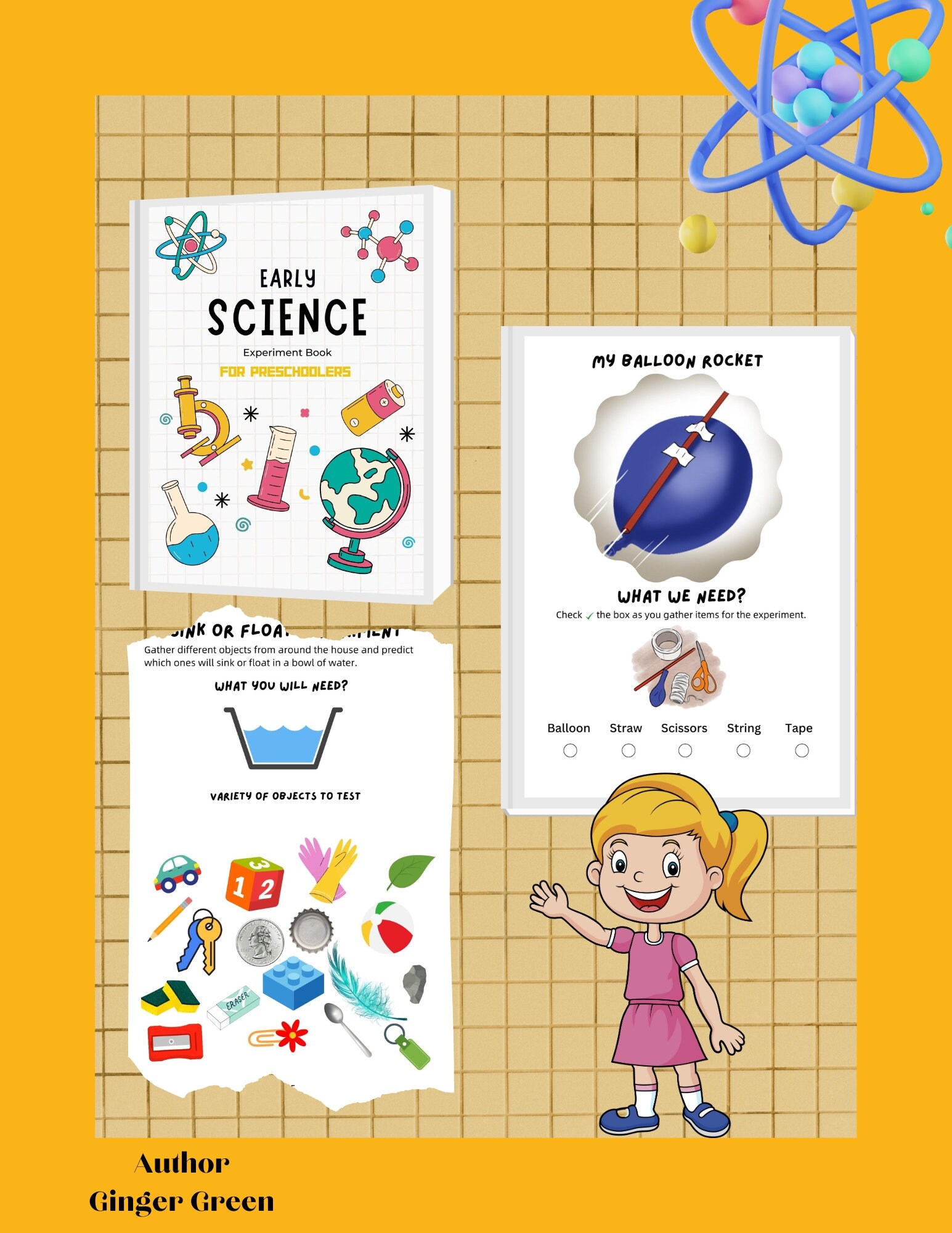 Early Science Experiment Book for Preschoolers - Etsy