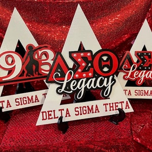 Delta Sigma Theta Table Art Designs - Etsy