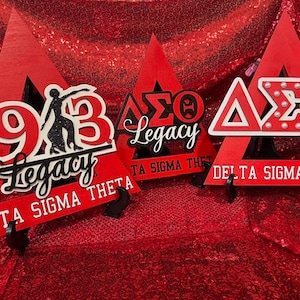 Delta Sigma Theta Table Art Designs - Etsy