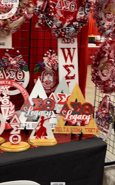 Delta Sigma Theta Table Art Designs - Etsy