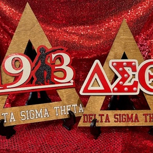 Delta Sigma Theta Table Art Designs - Etsy