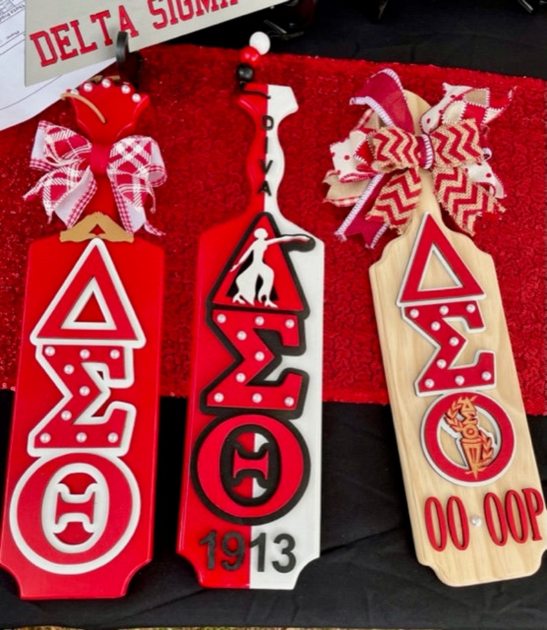 Delta Sigma Theta Table Art Designs - Etsy