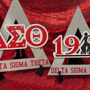 Delta Sigma Theta Table Art Designs - Etsy