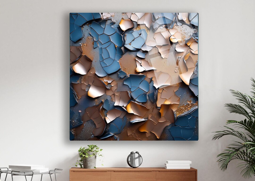 Crack , Positive Printed , Tile Splashback , Funny Wall Art , İntricate ...