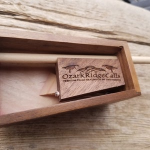 Ozark Ridge Walnut Push Button Turkey Call - Etsy