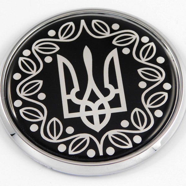 Ukraine Trident Car Decal - Etsy