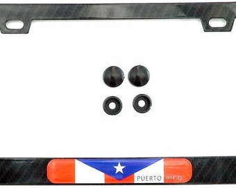 Black Puerto Rico License Plate - Etsy