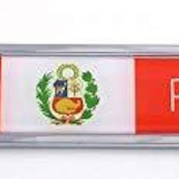 Car License Plate Peru - Etsy