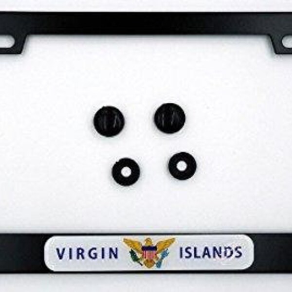 Virgin Islands License Plate Frame - Etsy