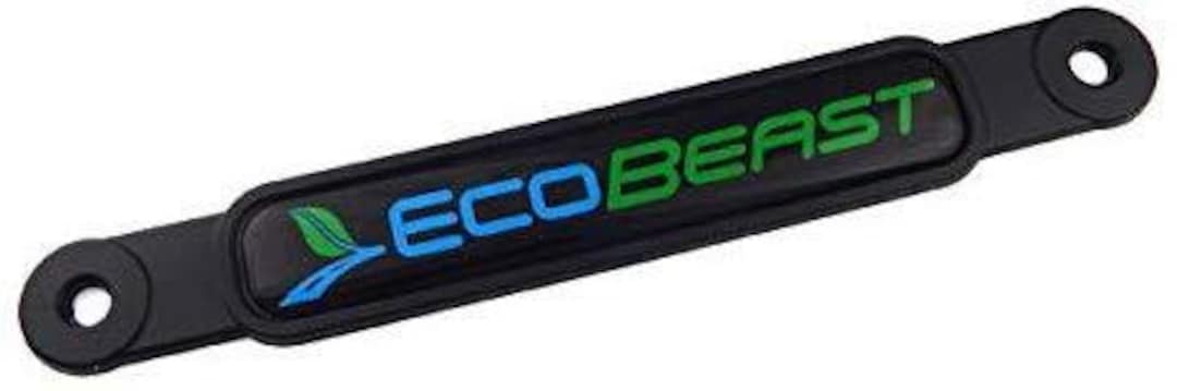 Ecobeast Black Flag Screw on License Plate Emblem Car Decal Badge - Etsy