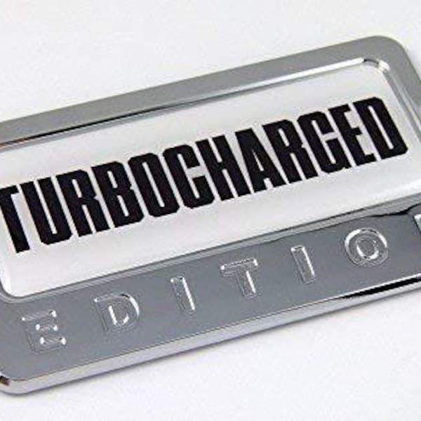 Chrome Turbo Emblem - Etsy