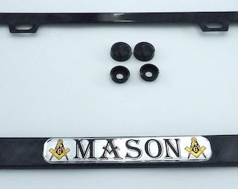 Masonic License Plate Frame | Etsy