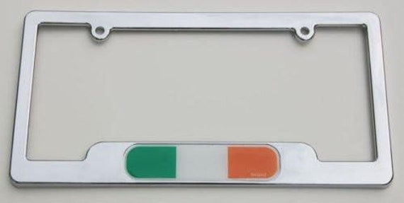 Ireland Irish Chrome plated ABS License Plate Frame holder | Etsy
