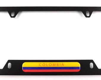 Colombia License Plate - Etsy