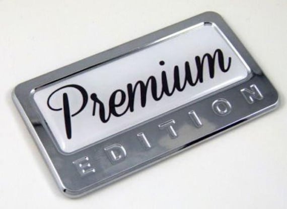 Premium Edition Chrome Emblem - Etsy