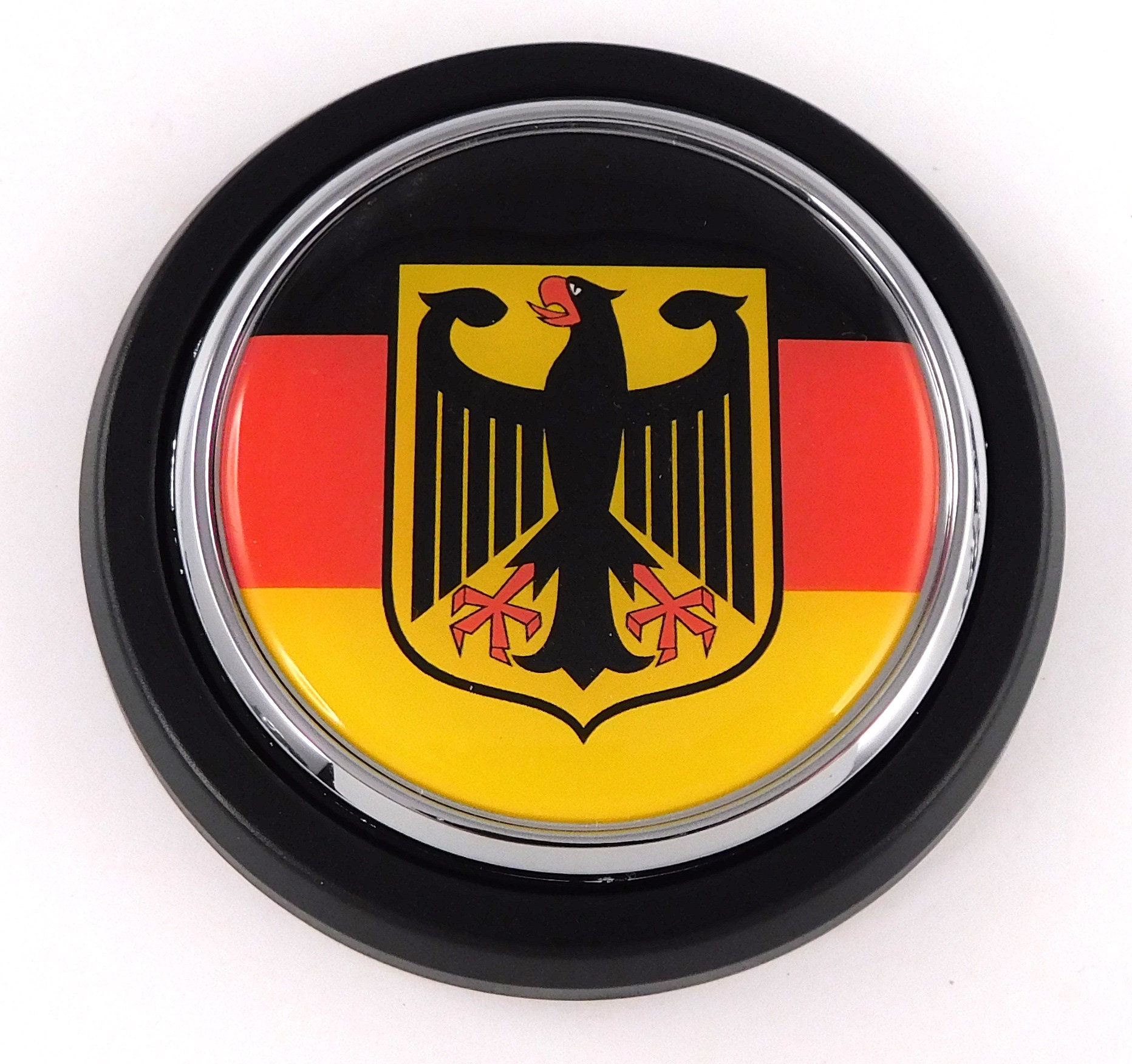 Germany German Flag Car Truck Black Round Grill Badge - Etsy