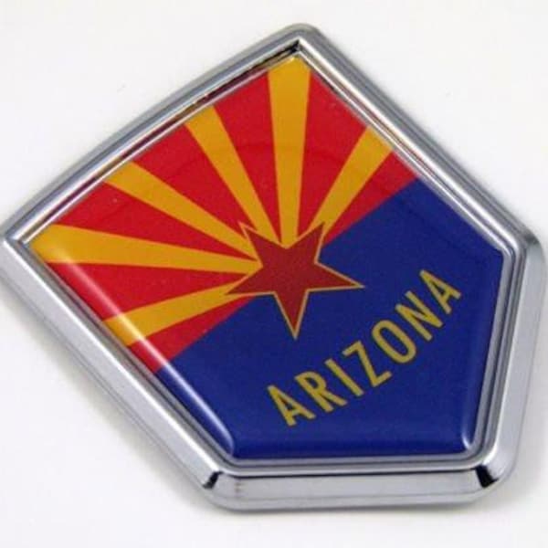 Arizona Flag Car Decal - Etsy