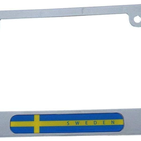 Swedish License Plate Frame - Etsy