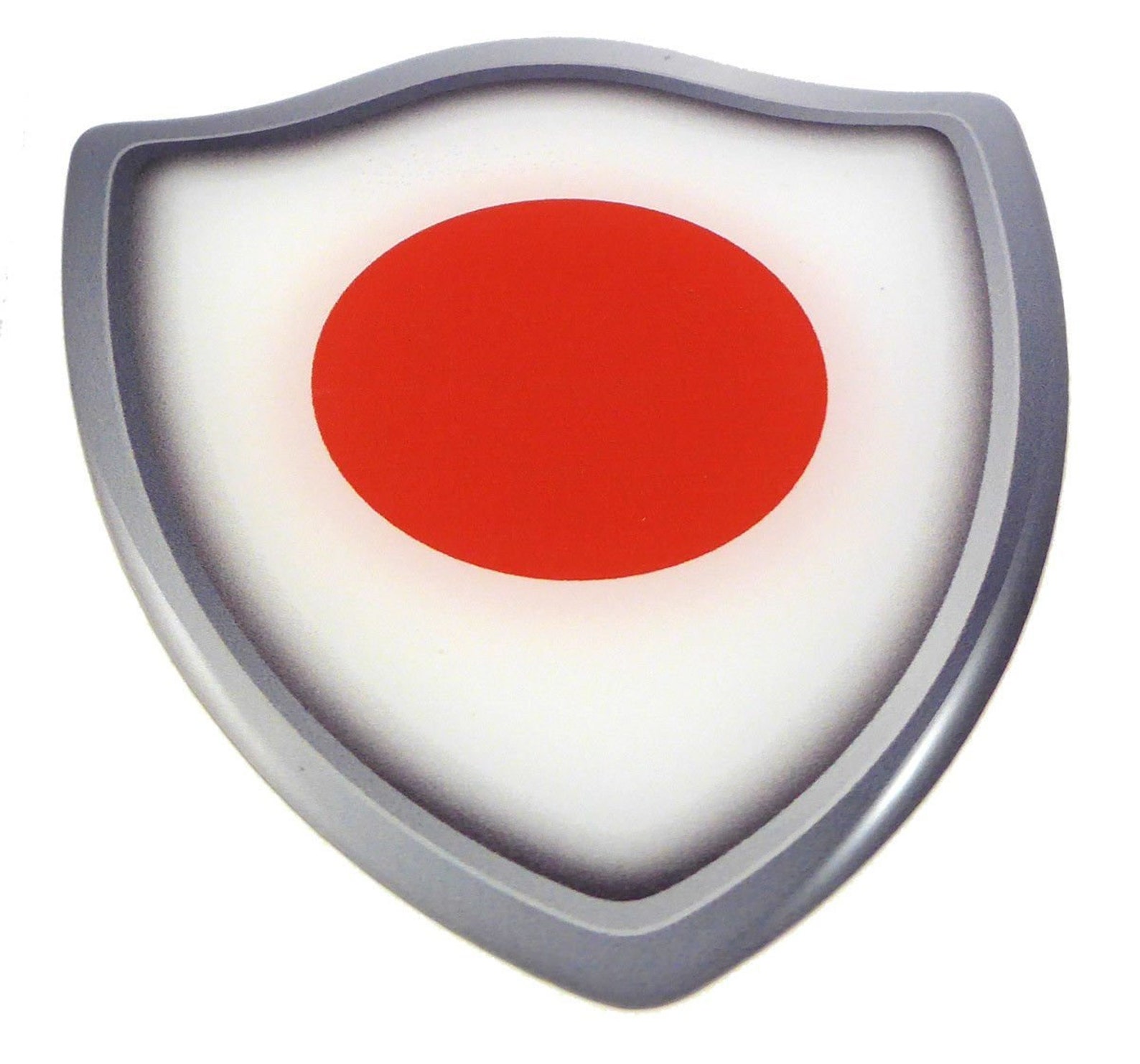Japan Japanese Flag Shield Domed Decal 3D Look Emblem Resin - Etsy