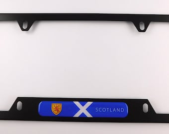Scottish Flag License Plate - Etsy