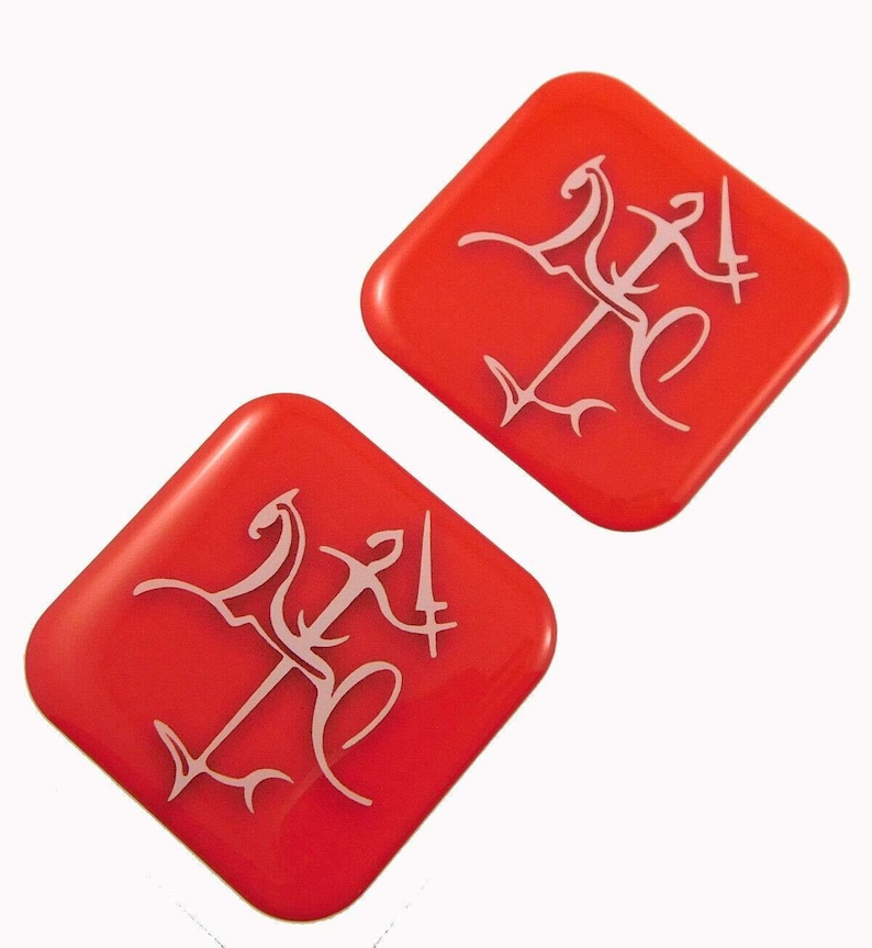 Vytis Lithuania Flag Square Domed Decal Car Bike Gel Stickers | Etsy