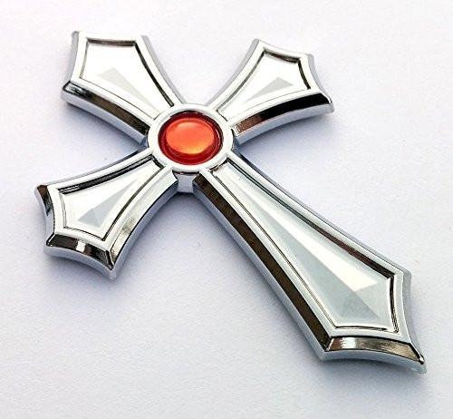 Christian Cross Jesus Cross Car Auto Bike Chrome Emblem Decal - Etsy Canada