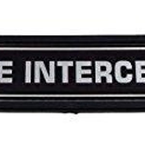 Police Interceptor Emblem Screw on Car License Plate Decal Badge - Etsy
