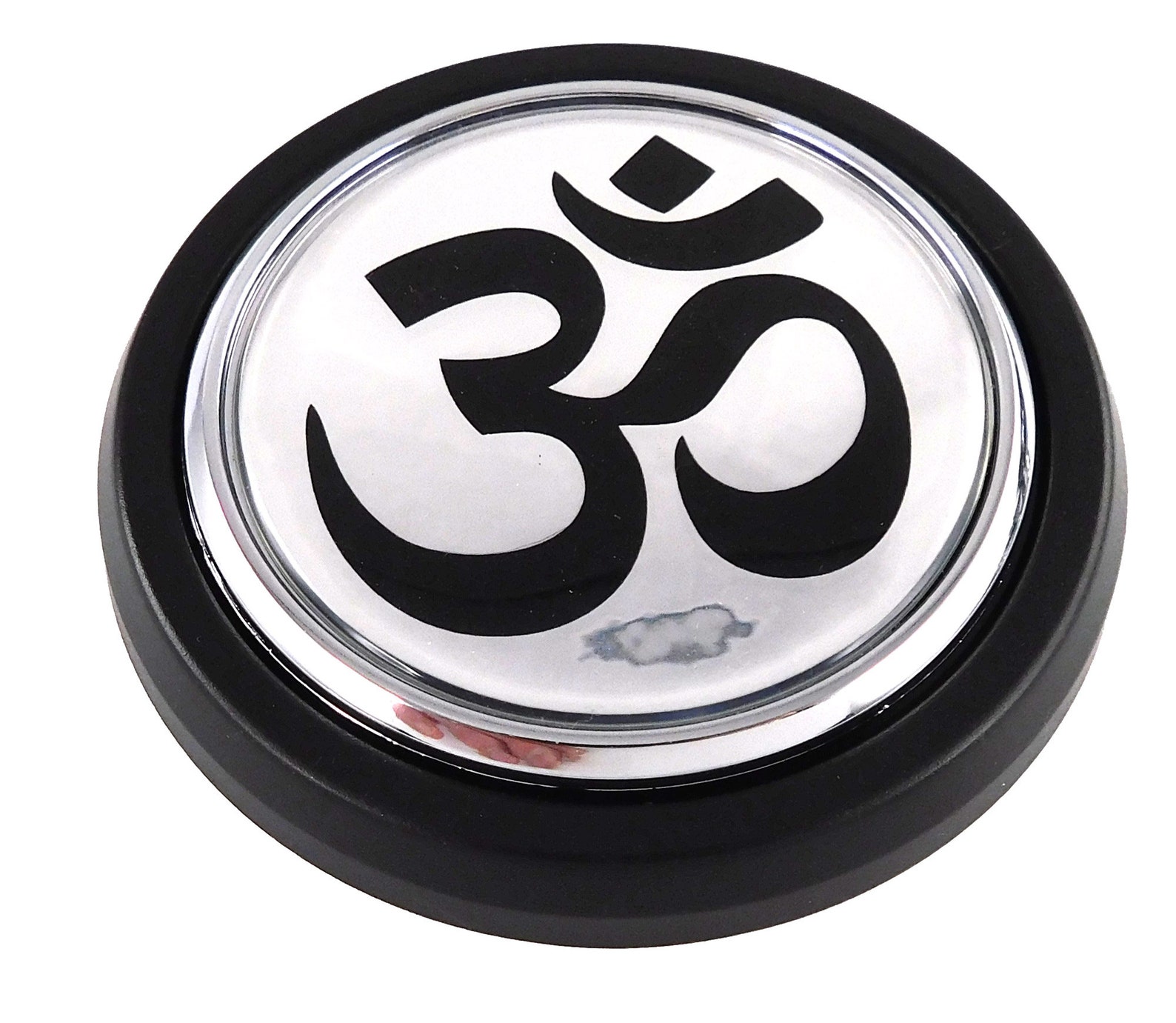 Aum Om Flag Car Truck Black Round Grill Badge 3.5 Grille | Etsy