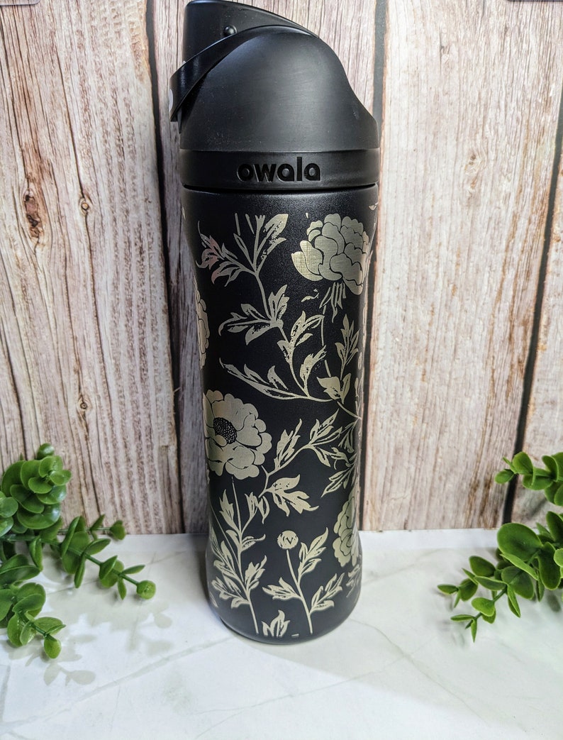 Engraved Owala Water Bottle, Engraved Owala Free Sip, Engraved Water ...