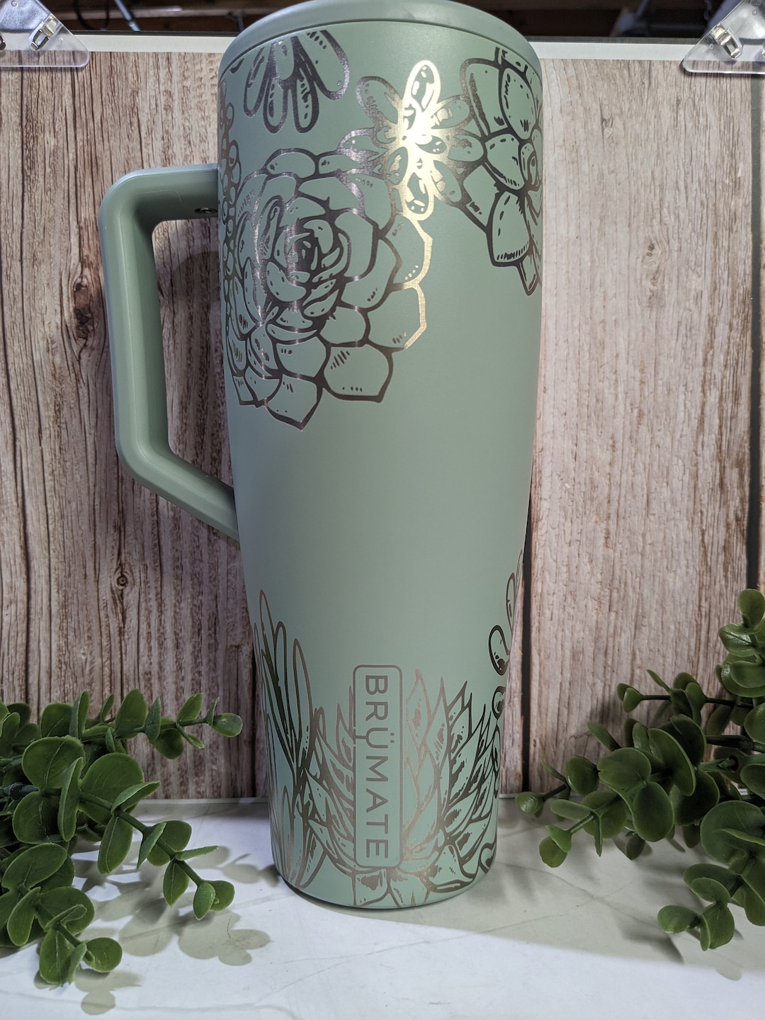Engraved Brumate Era, Sage Brumate Era, 40 Oz Brumate, Succulent ...