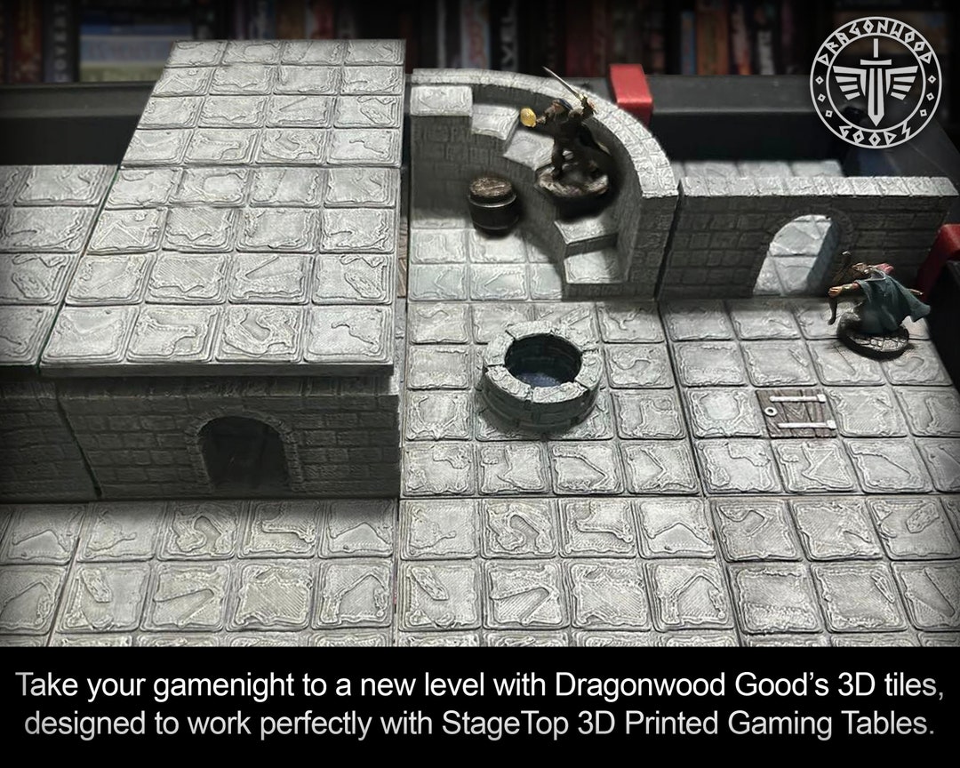 Dungeon Tiles - Stagetop Compatible - Build Endless RPG Adventures With ...