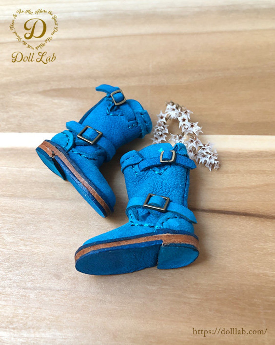 Leather Doll Shoe For Blythe Pullip Doll Outfit Boots Etsy