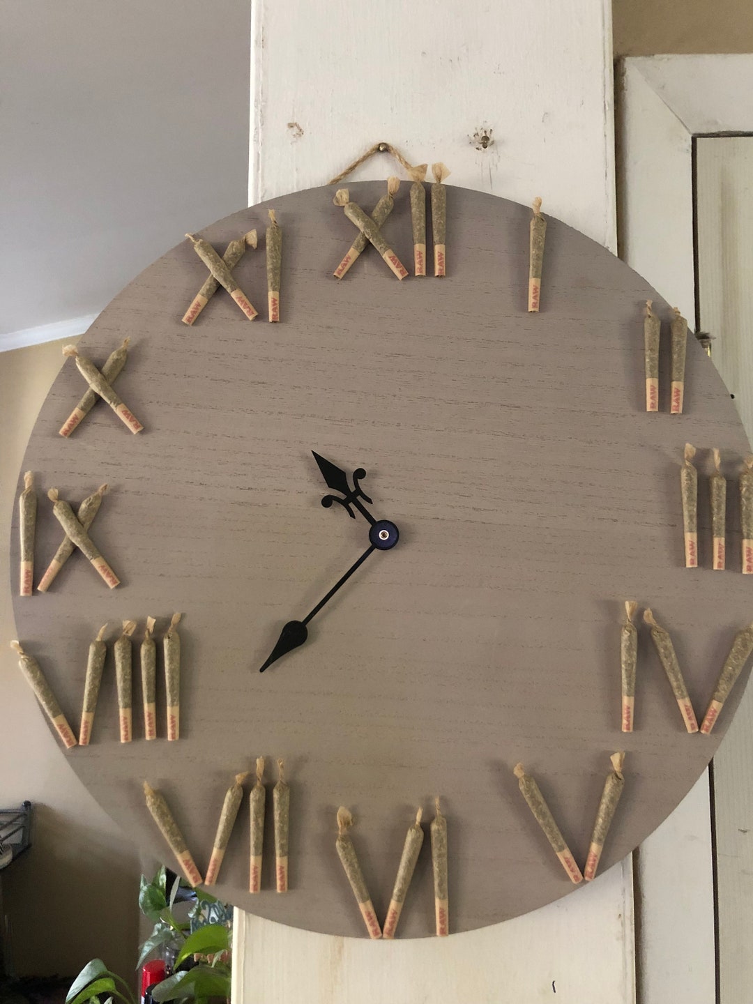 Cannabis Clock - Etsy