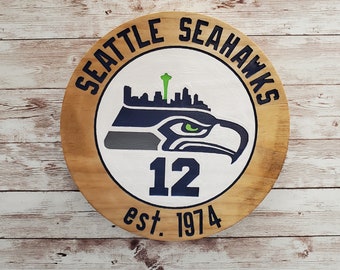 Seahawks Wood Sign - Etsy