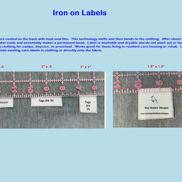 Custom Clothing Labels - Etsy