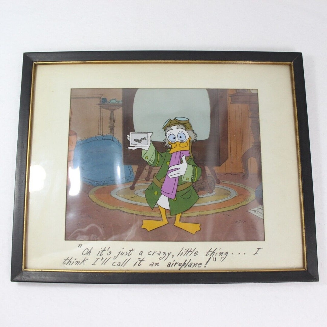 Disney Ludwig Von Drake Production Animation Art Cel Original Cel ...