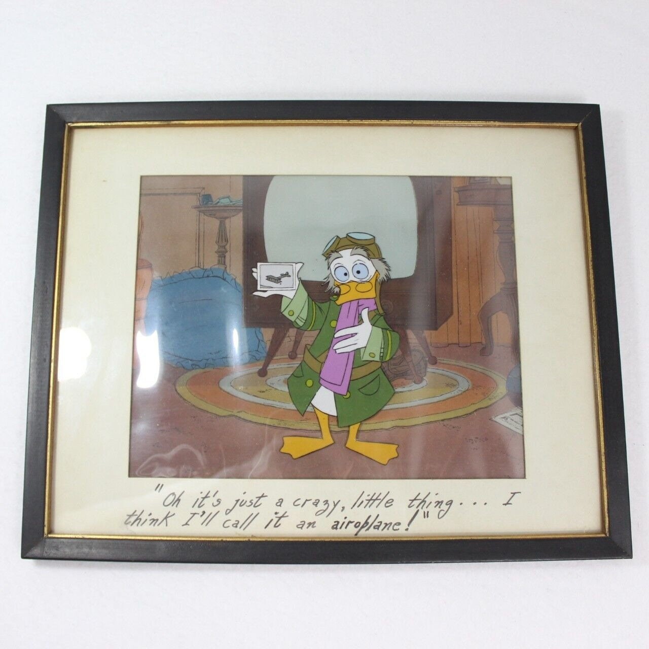Disney Ludwig Von Drake Production Animation Art Cel Original Cel ...