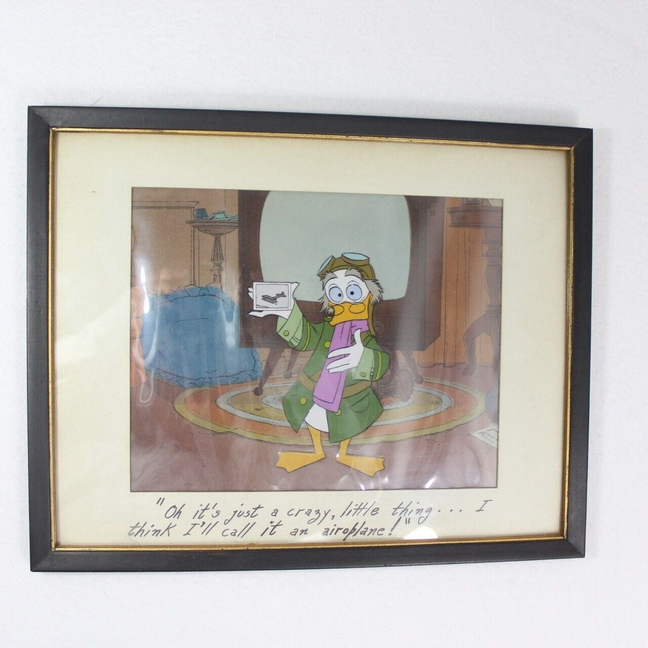 Disney Ludwig Von Drake Production Animation Art Cel Original Cel ...