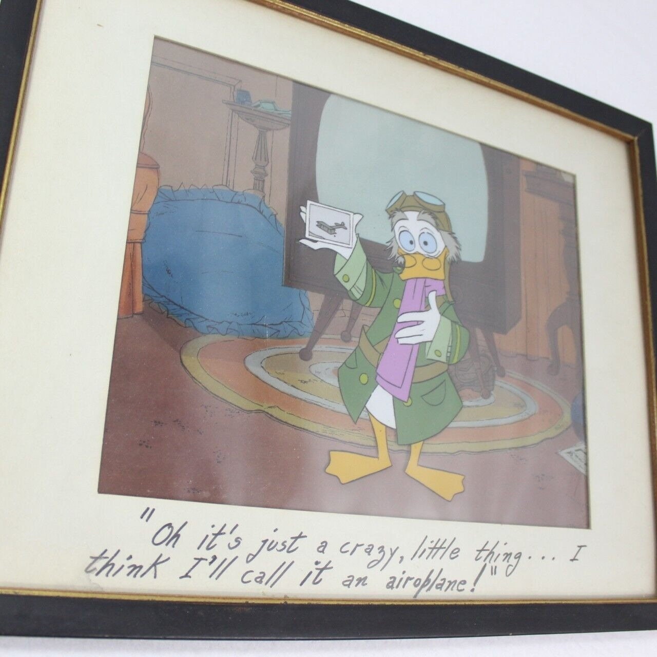 Disney Ludwig Von Drake Production Animation Art Cel Original Cel ...
